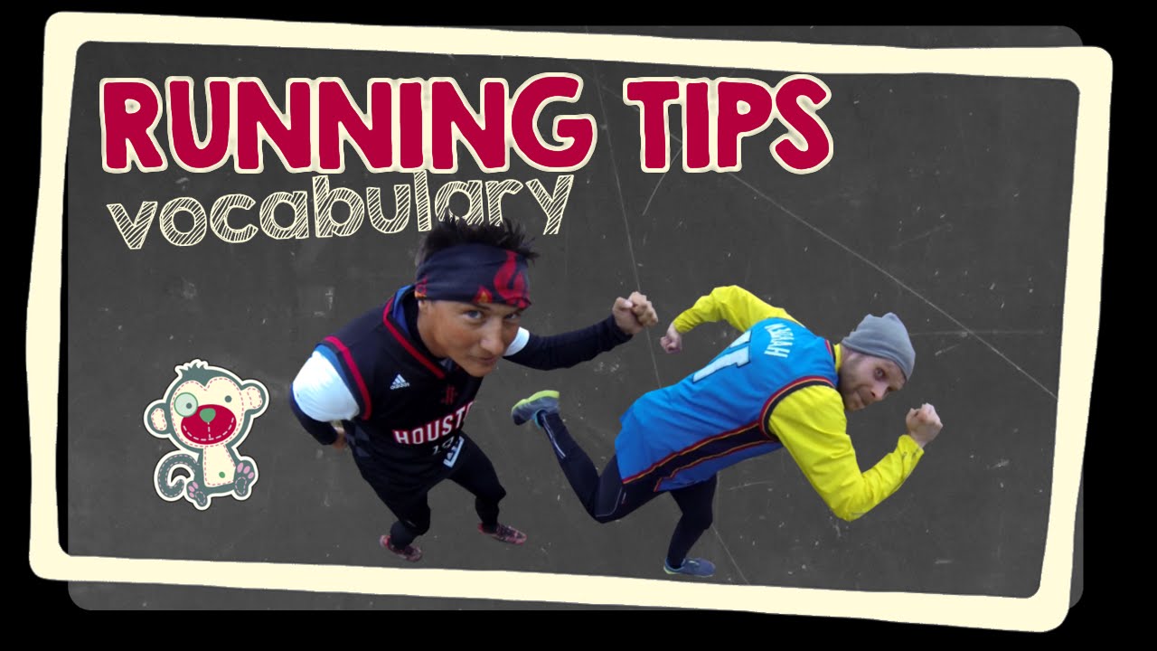 Running tips - English vocabulary - YouTube