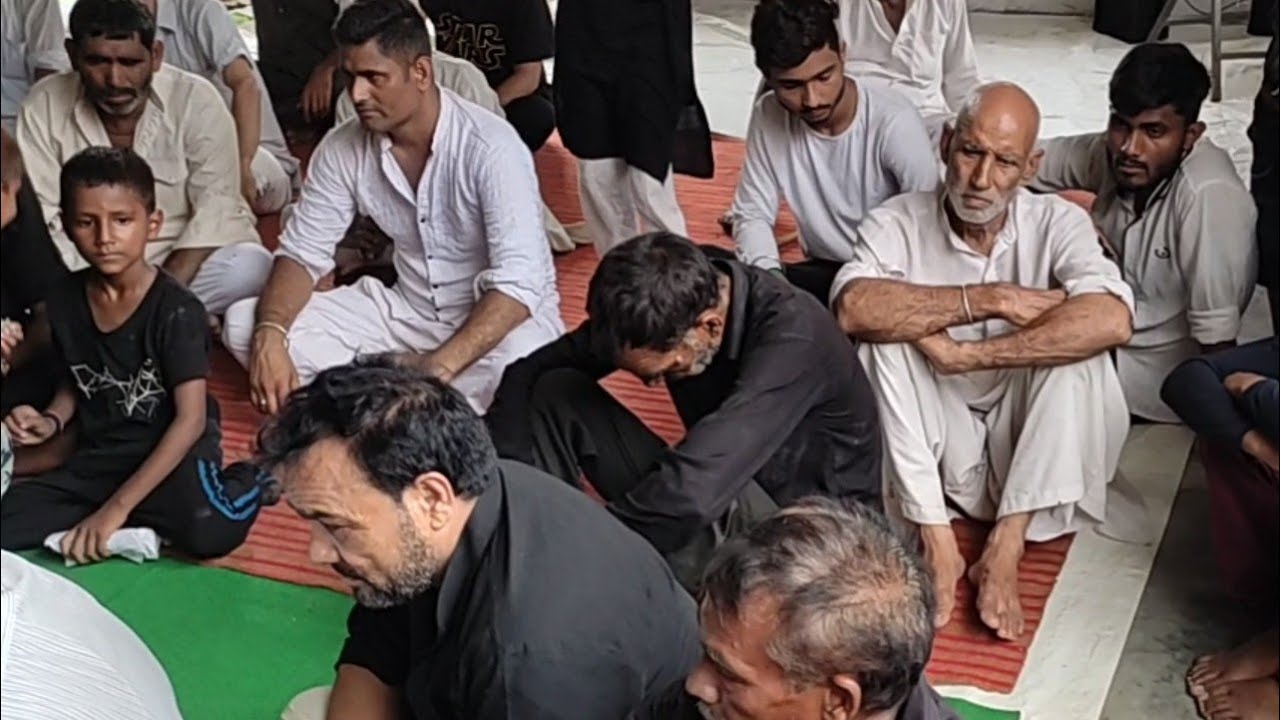 2022 9 Aug #Azadari Salarpur. Matam e hussain as. Askari Zaidi #ashura ...