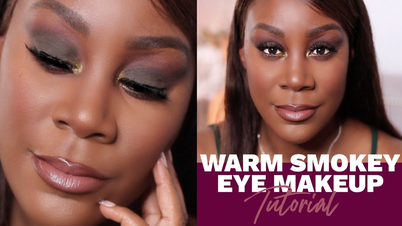 Warm Smokey Eye Autumn Inspired Makeup Tutorial | LOOKFANTASTIC.COM - YouTube