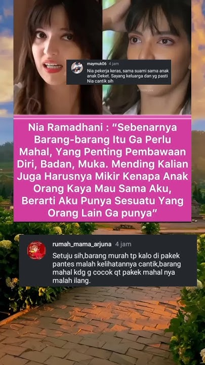 Setuju ga nih sama pernyataan mbak Nia?? #shorts #beritaterkini #fypシ゚ - YouTube