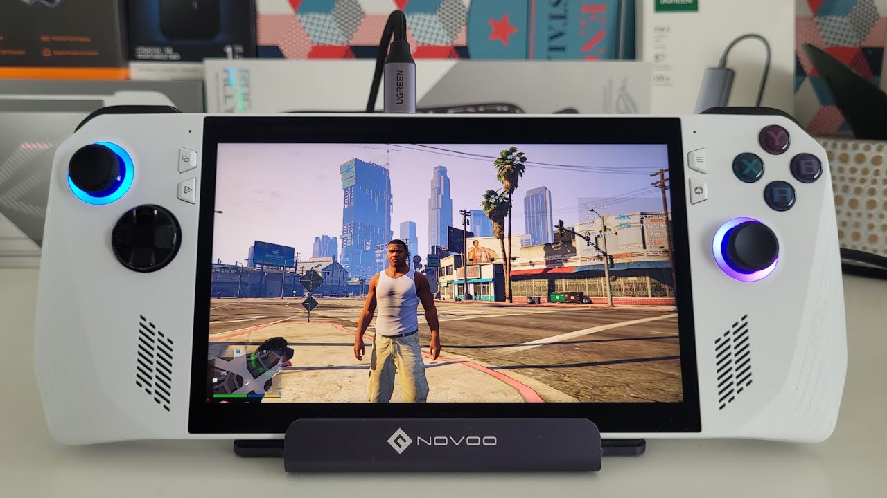 ASUS ROG ALLY / GTA V / ULTRA / TEST - YouTube