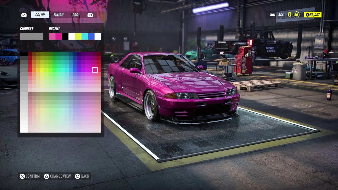 600 horsepower R32 build nfs heat - YouTube