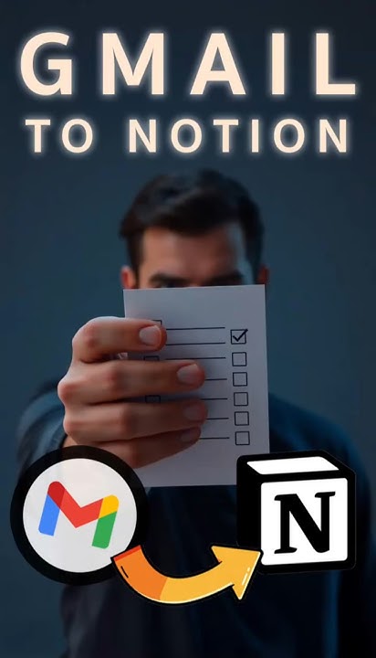 Turn Emails into Notion Tasks #notion #chatgpt #programming #organize #productivity #tech # ...