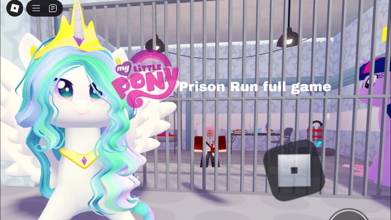 Roblox - My Little Pony Prison run Obby (Full gameplay) - YouTube