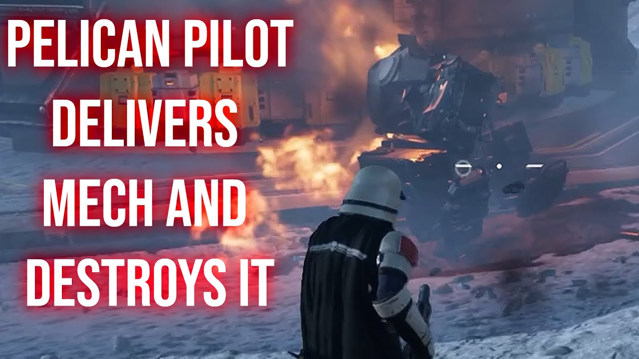 Worst Pelican Pilot in Helldivers 2 - YouTube