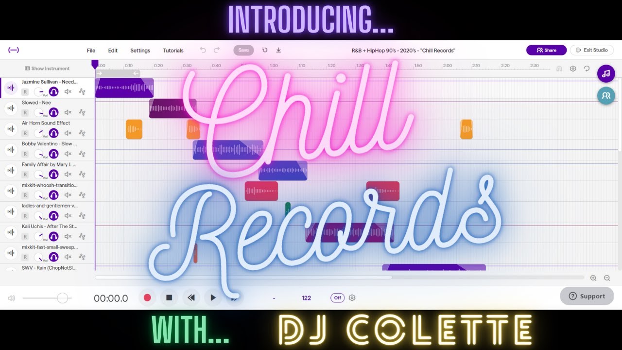Earnscliffe Eagle "DJ Colette" Welcome to Chill Records - YouTube