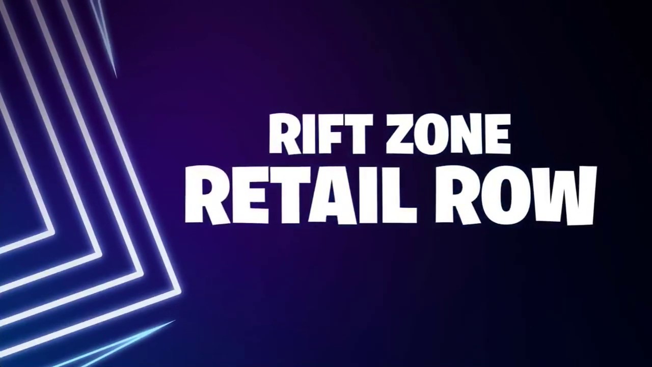 *NEW* RIFT ZONE RETAIL ROW IN FORTNITE.. - YouTube