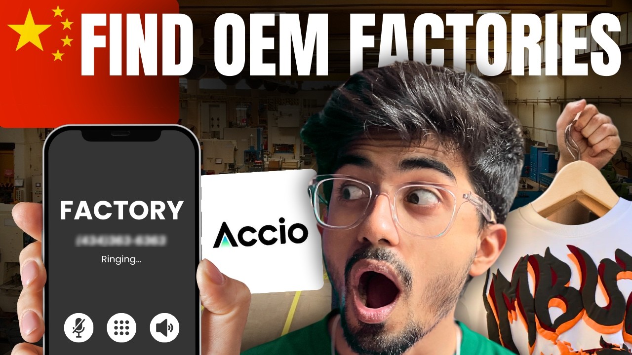 How I Found International Suppliers for my Clothing Brand using Accio ...