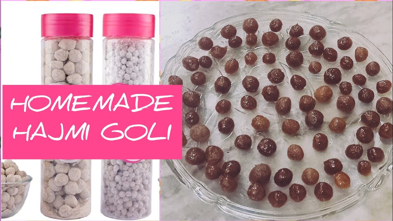 HAJMI GOLI RECIPE| HAJMI GULI| Hajmola recipe at home|নোনতা টক মিষ্টি ...