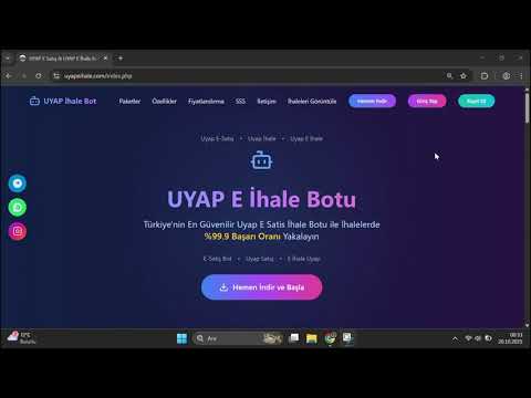 🔥 Türkiye’nin İlk ve Tek UYAP E-İhale Botu | UYAP E İhale & E Satış | İlk İhale Ücretsiz!