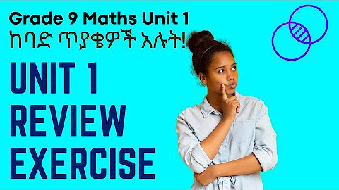 Grade 9 Maths Unit 1: Further on Sets - YouTube