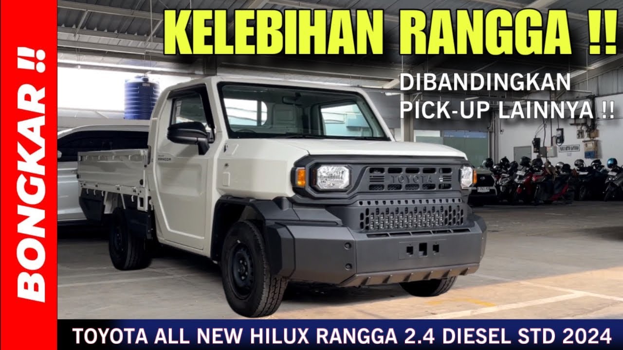Bongkar !! TOYOTA ALL NEW HILUX RANGGA 2.4 DIESEL 2024 || PICK UP BARU ...