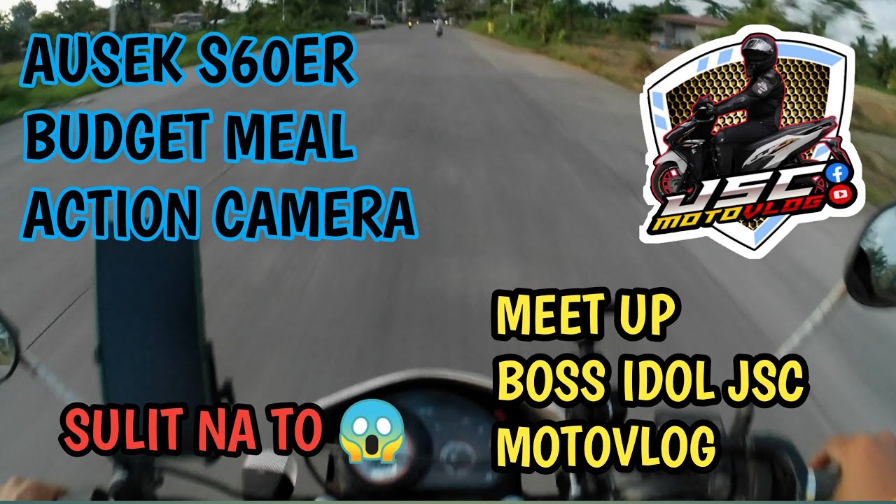 AUSEK S60ER PINAKASULIT NA ACTION CAMERA,/ MEET UP KAPWA LOCAL VLOGGERS ...