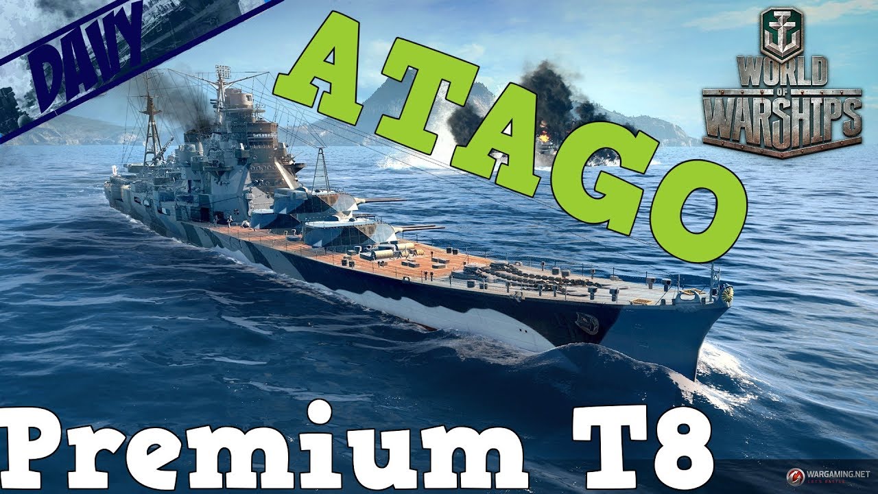 World of Warships Gameplay ITA - Atago - RANKED BATTLES - YouTube