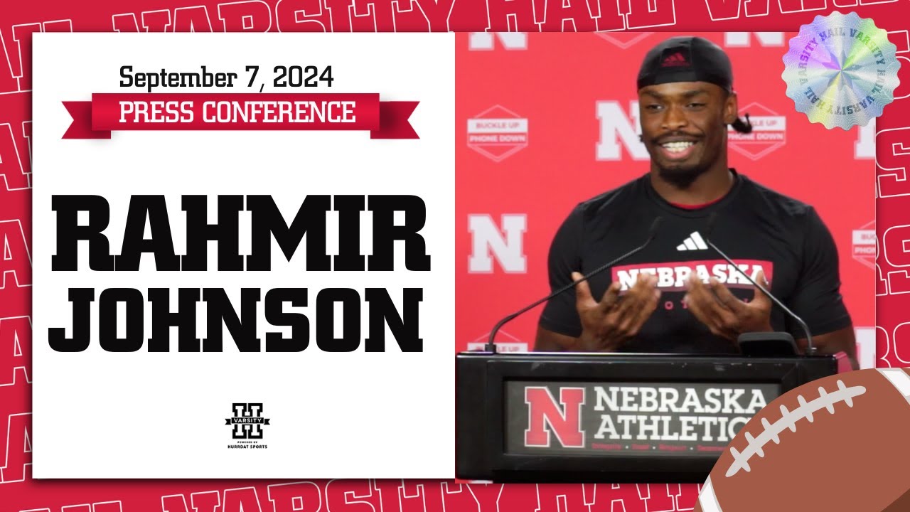 Nebraska football RB Rahmir Johnson after Huskers 28-10 win over ...