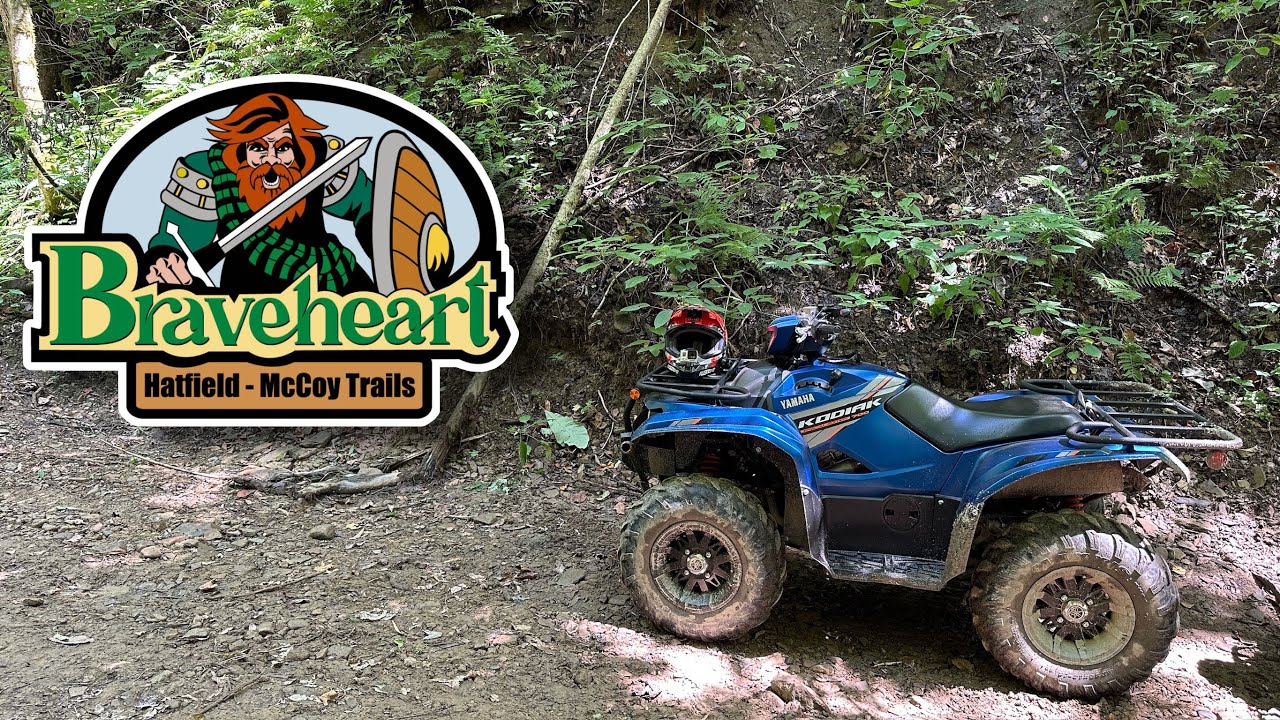 Braveheart ATV Trail System: Trail 35: Yamaha Kodiak 700s: Hatfield ...
