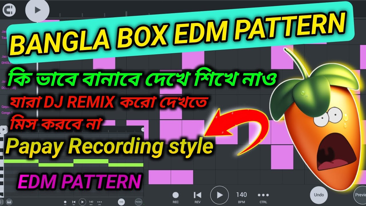 #Bangla Box Edm bass Pattern কি ভাবে বানাবে দেখে শিখে নাও সবাই | Bangla ...