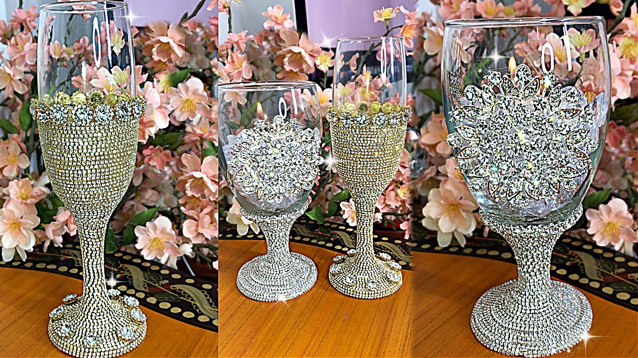 DIY DIAMOND RHINESTONE ROOM DECOR DIY ROOM DECORATING IDEAS DIY - YouTube