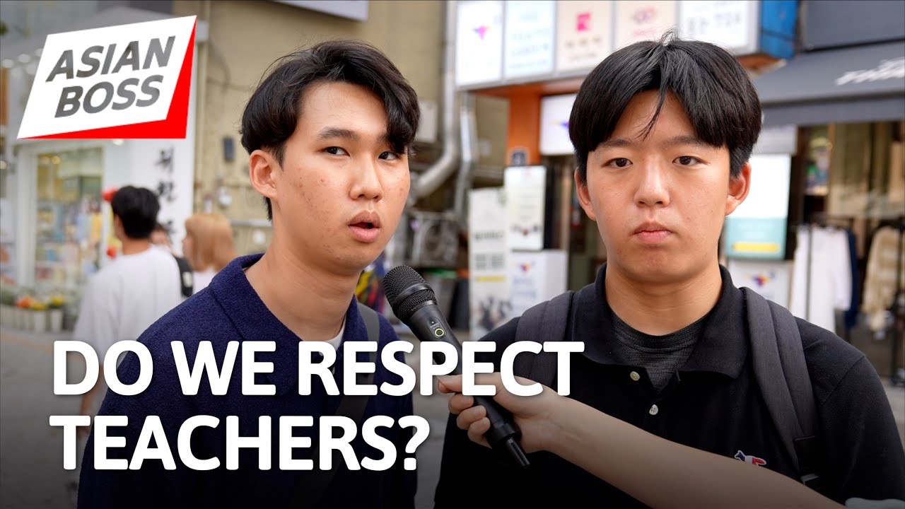 Koreans React to Teachers Being Disrespected and Bullied | Street ...