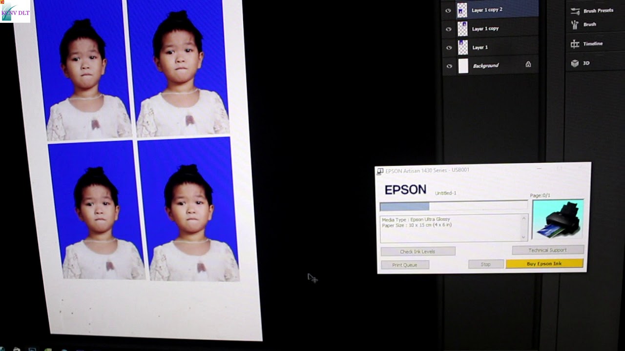 How to clean clogged or blocked Epson 1430 print head nozzles the easy ...