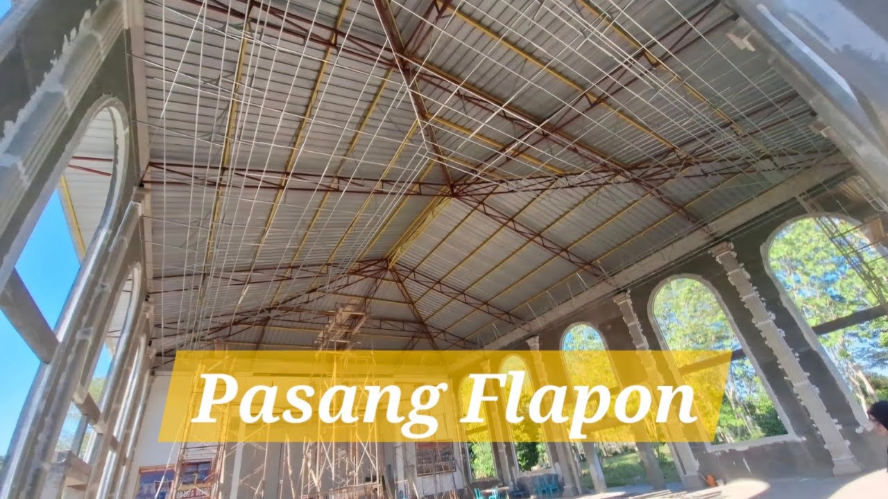 Pemasangan Flapon Progress Balairong KBSB Metro - YouTube