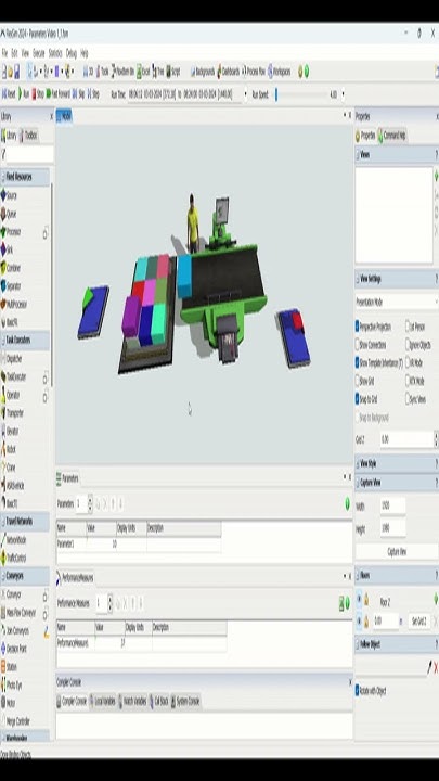 Short 4 | Parameters and Performance - 2 | Simulation | Training Modules | Flexsim 2024 | BE ...
