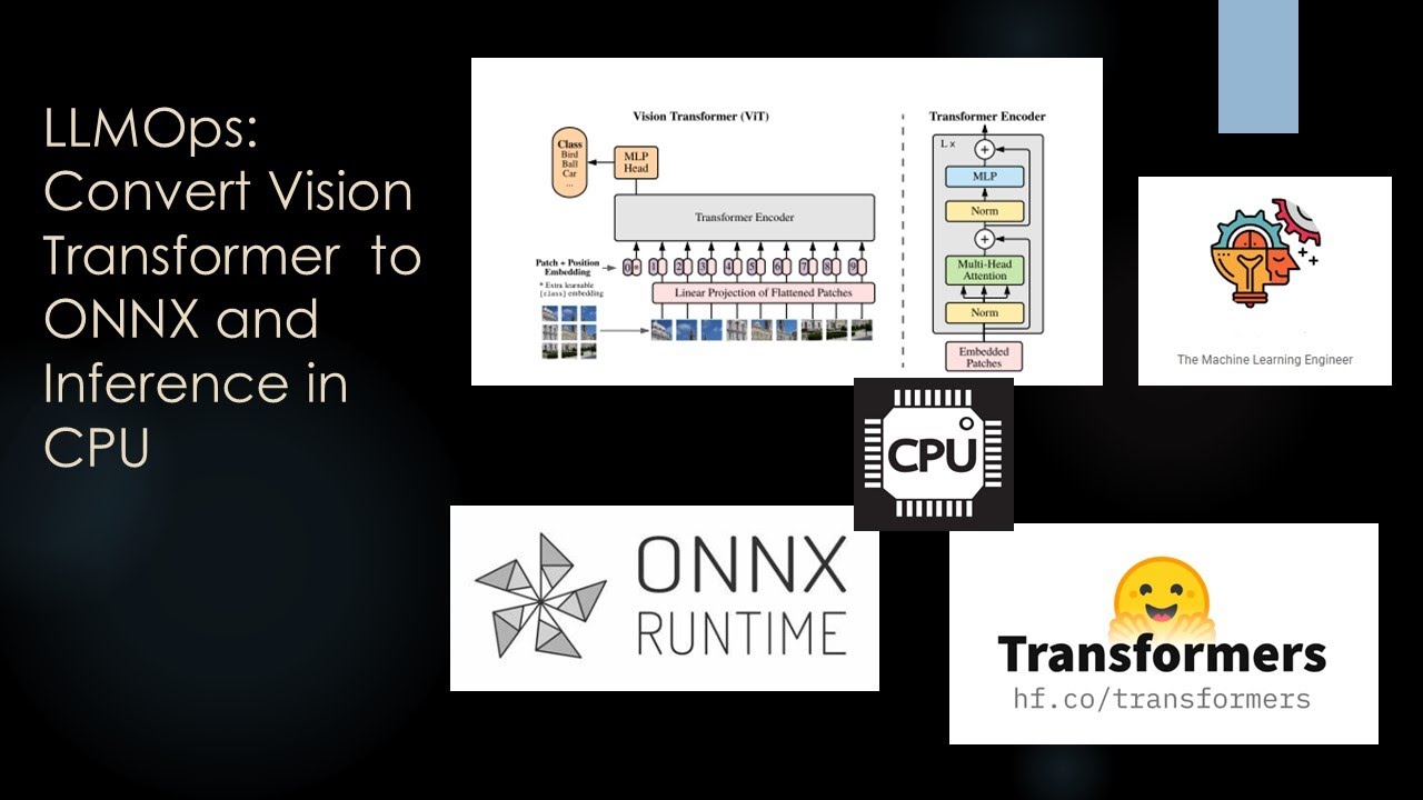 Llmops Convert Fine Tuned Vit Classifier To Onnx And Cpu Inference