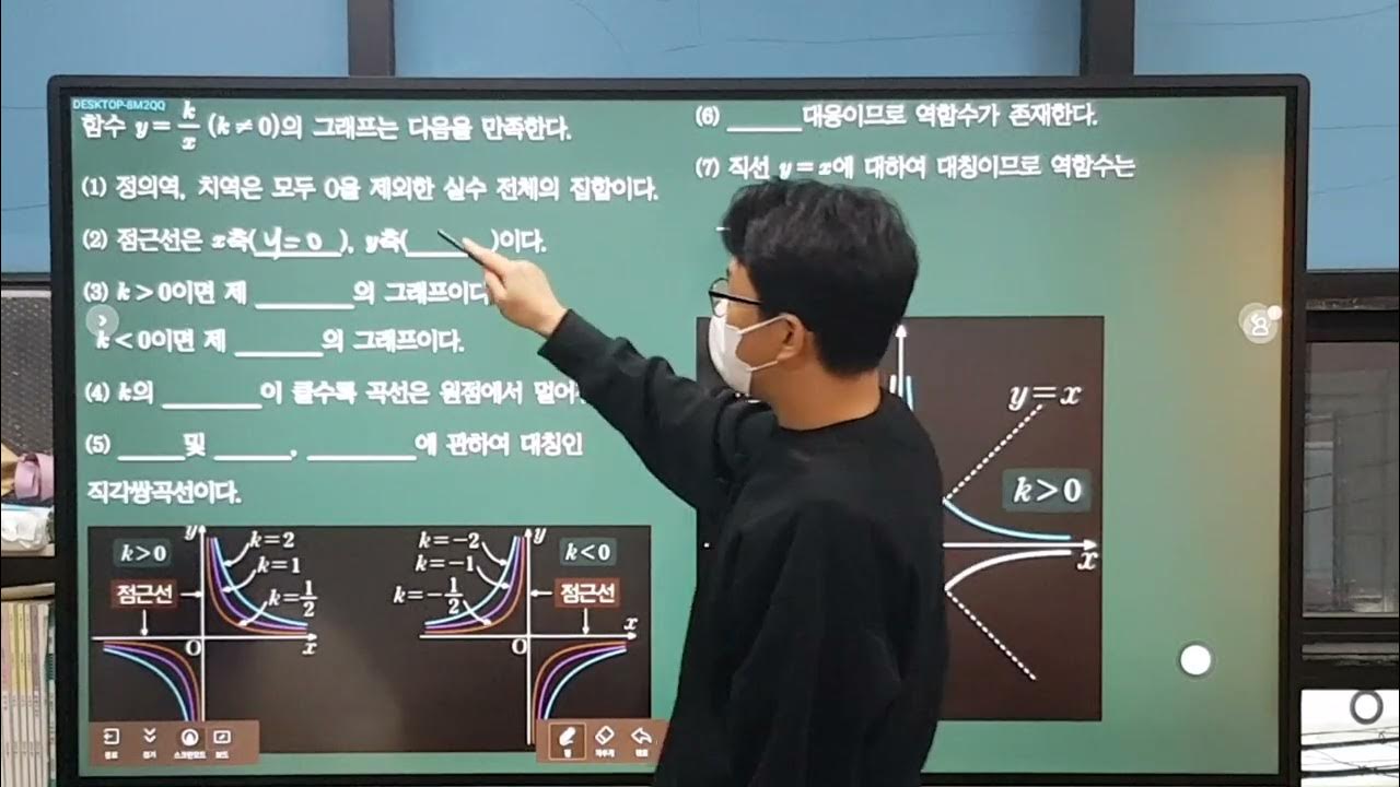 고1 고등수학 유리함수 12 유리함수의 정의역과 치역 Youtube