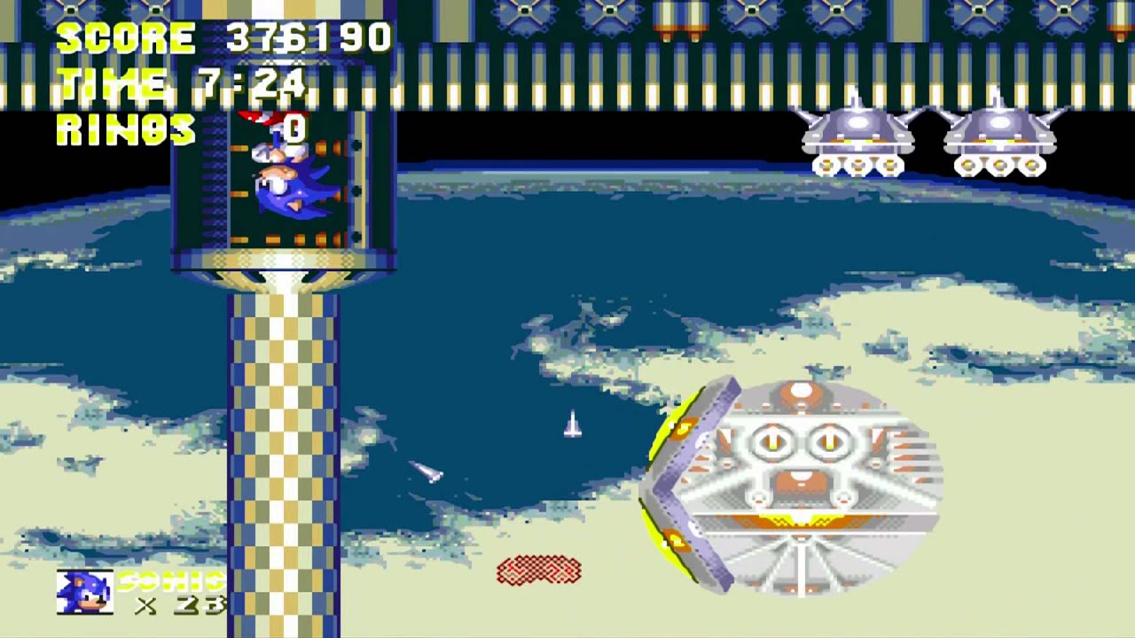 Sonic The Hedgehog 3 & Knuckles - Sonic : Death Egg Zone Act 2 - YouTube