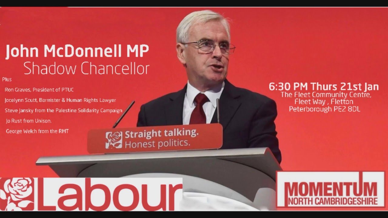 Jo Rust addresses Momentum North Cambridgeshire Launch Rally 21/01/16 ...