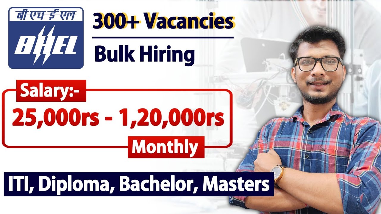 Bhel recruitment 2023 | Bhel notification 2023 | job vacancy 2023 today ...