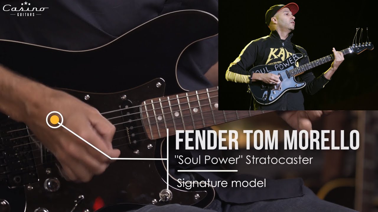 Fender Tom Morello Stratocaster "Soul Power" - YouTube