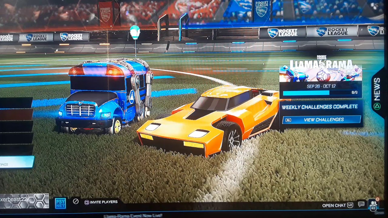 Random rocket league video nintendo exlusive car - YouTube