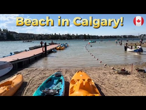 Beach in Calgary, Alberta, Canada? YES! - YouTube