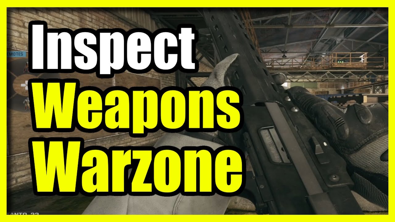 How to Inspect your Weapon in COD Warzone (Black Ops 6) - YouTube