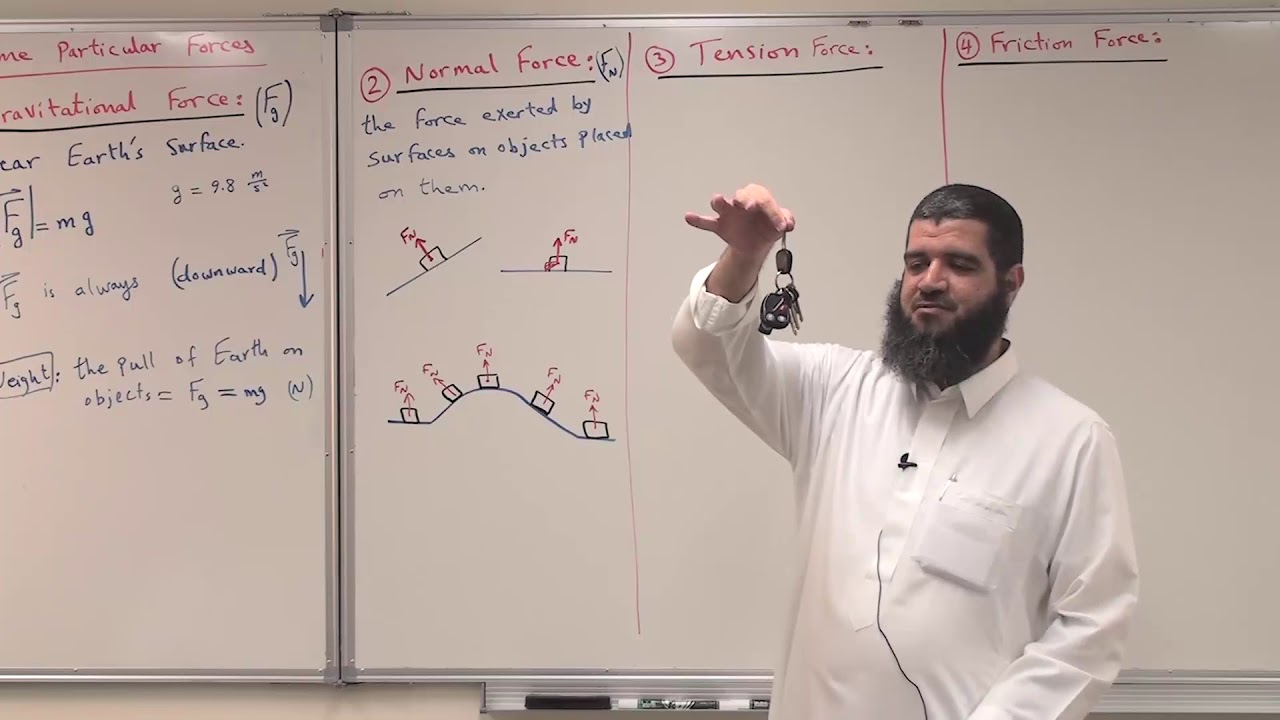PHYS-101-Some Particular Forces - YouTube