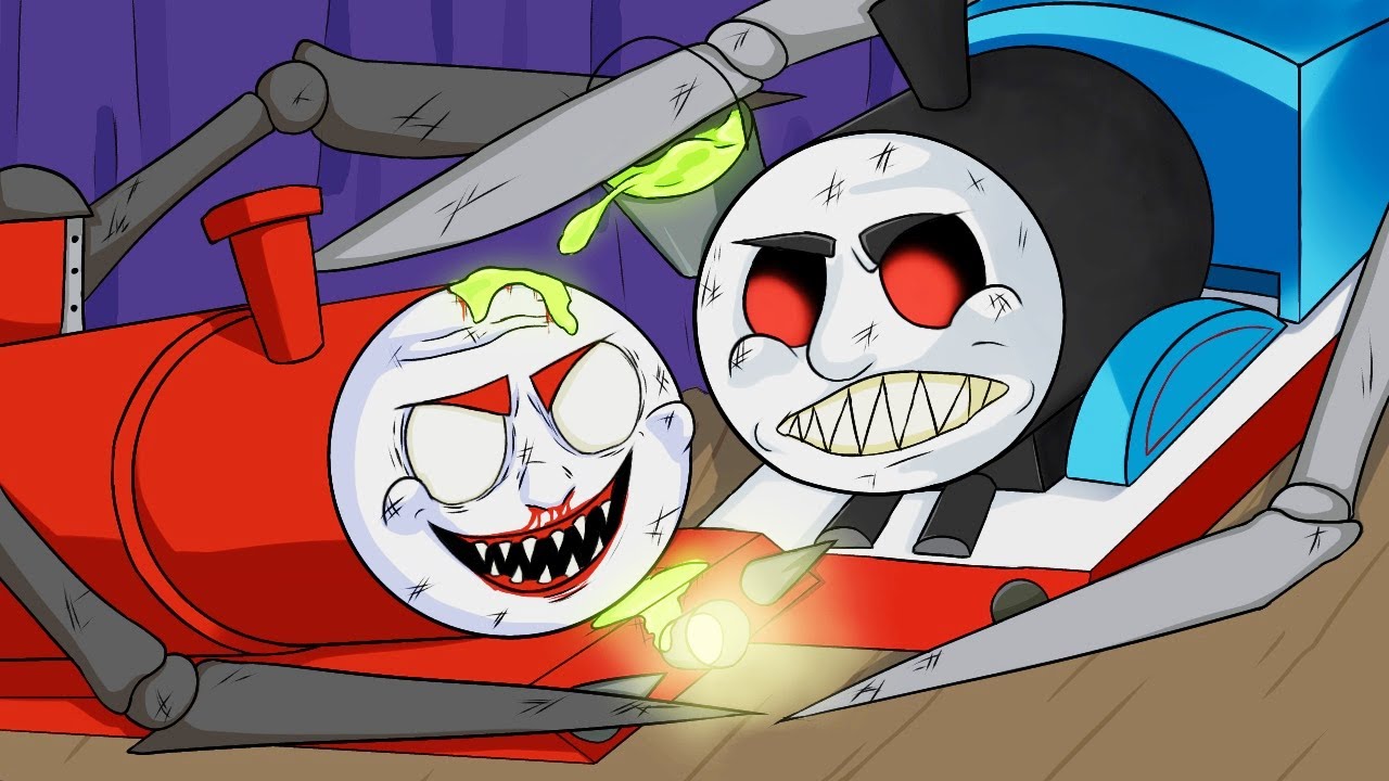 CHOO CHOO CHARLES vs. THOMAS.EXE?! (Cartoon Animation) - YouTube