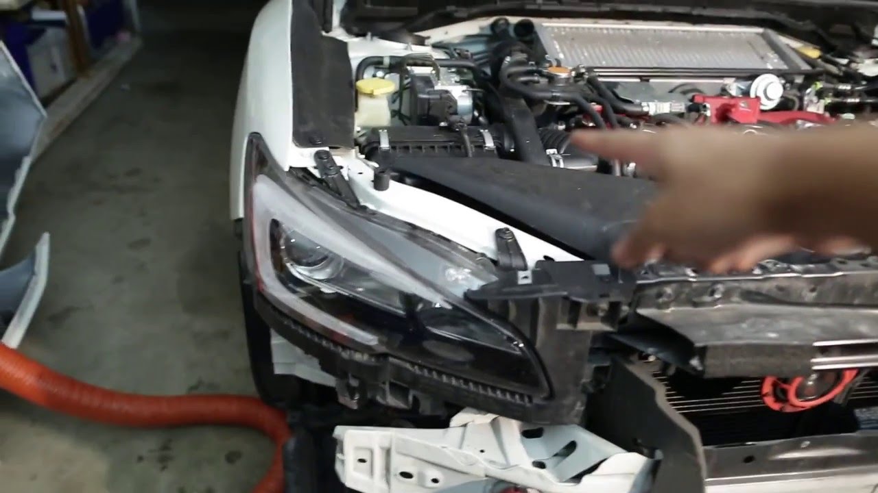 2015 Subaru WRX STI Brake Duct DIY Part 1/2 - YouTube