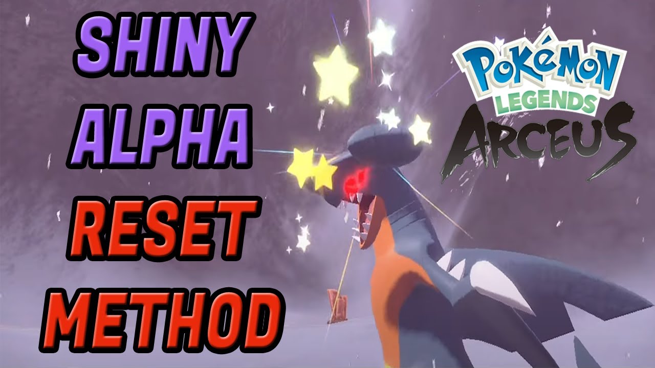 NEW! SHINY ALPHA RESET METHOD in Pokemon Legends: Arceus!! - YouTube