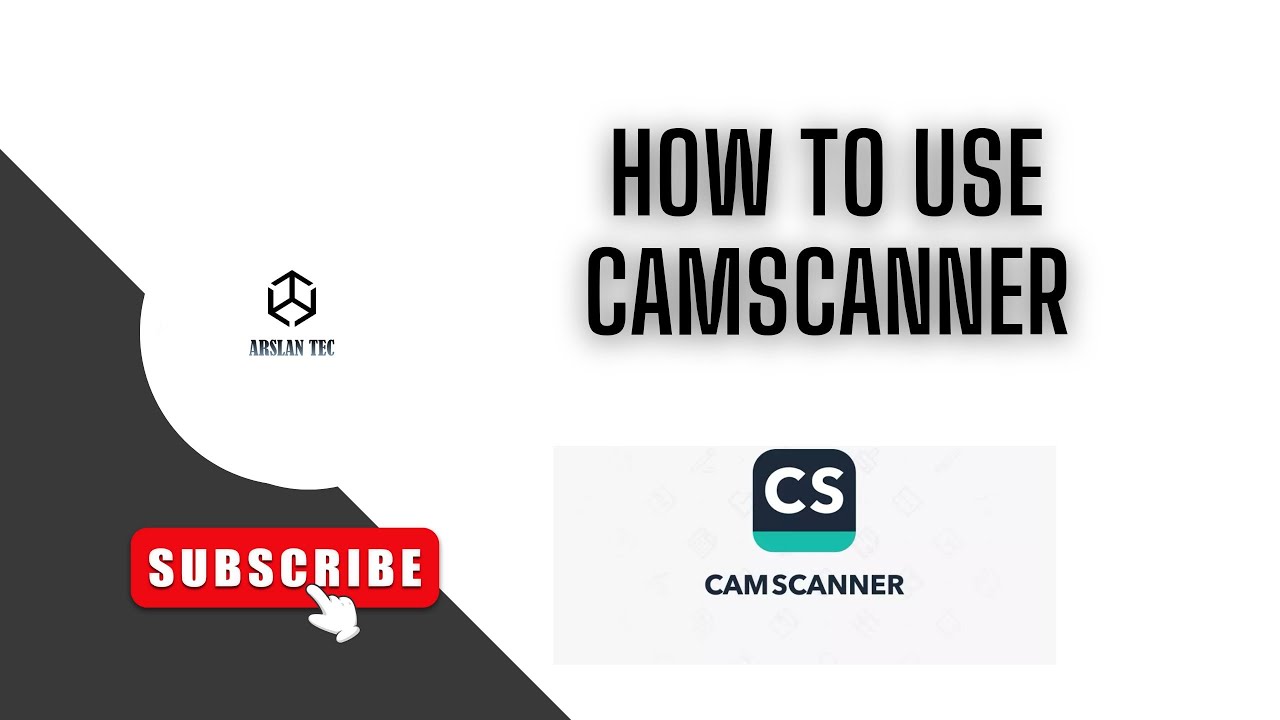 How to use your mobile as Scanner | CamScanner Tutorial | Camscanner ...