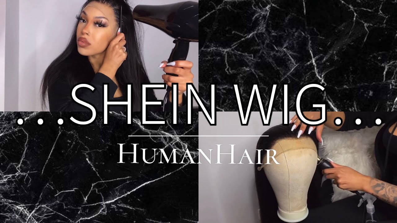 Installing A Human Hair SHEIN Wig (GONE WRONG)… | StephiieDaSilva - YouTube