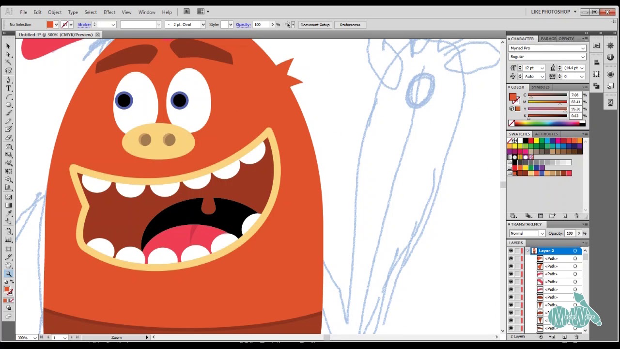 Duncan the Monster Time lapse - YouTube