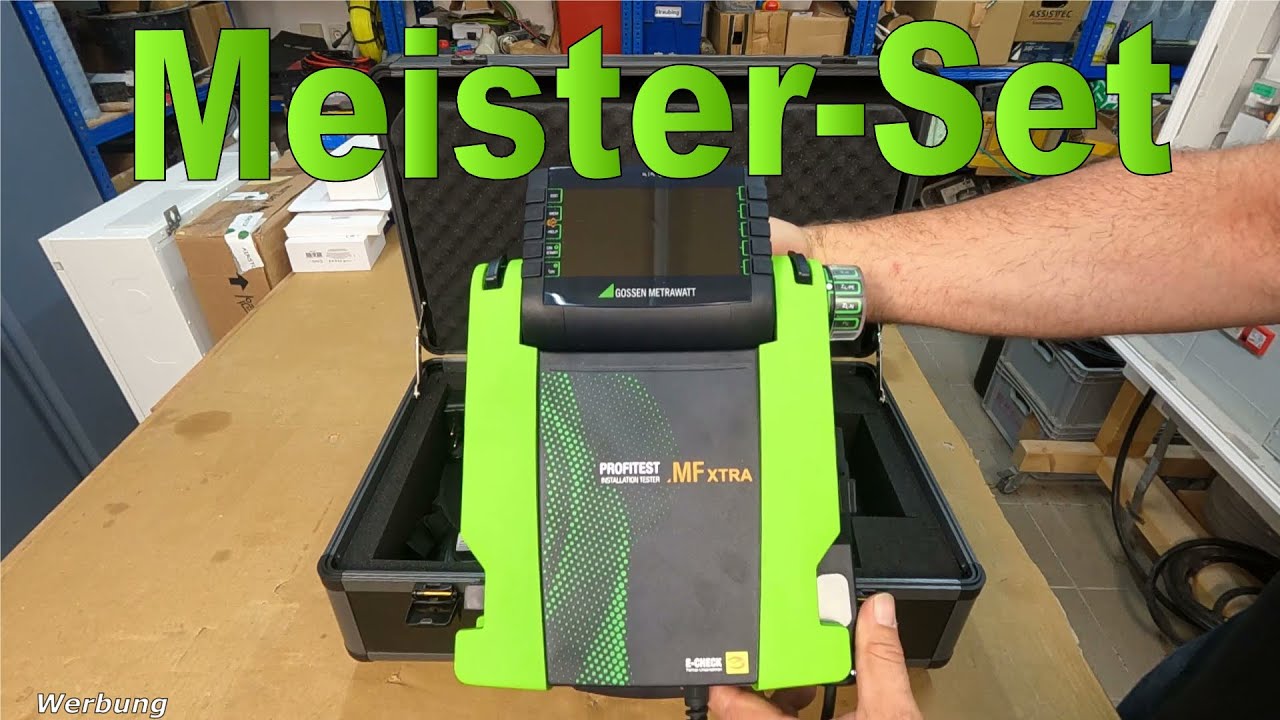 Meisterset von Gossen Metrawatt mit Profitest MXTRA 😲Vorstellung🤔😊 ...