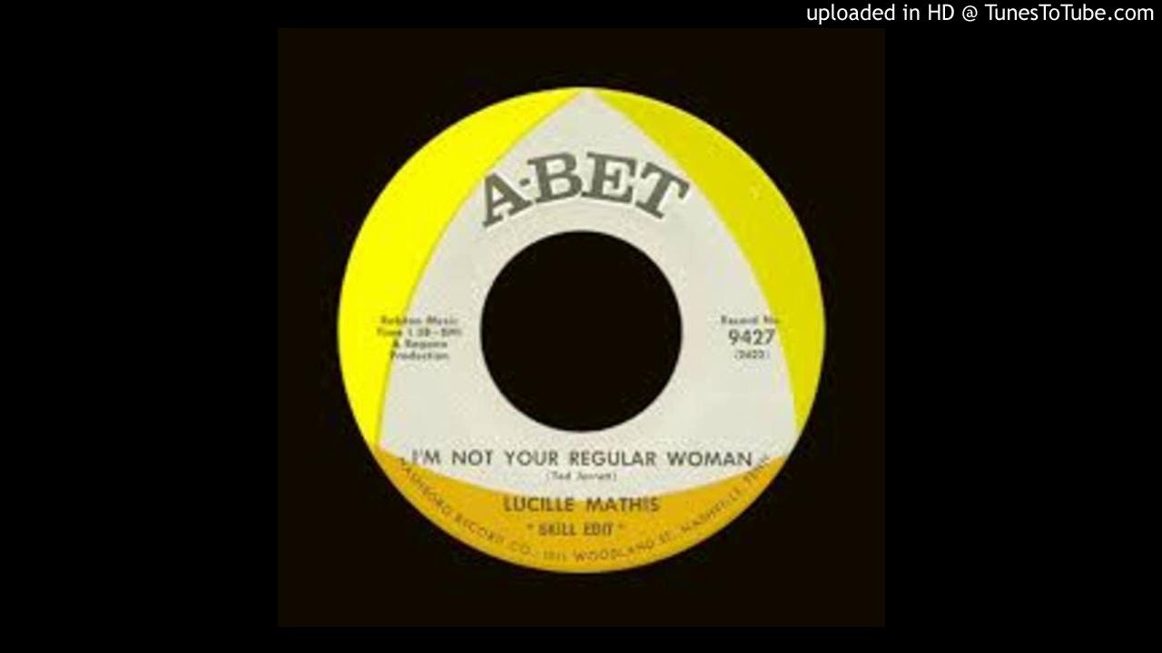LUCILLE MATHIS - I'M NOT YOUR REGULAR WOMAN - YouTube