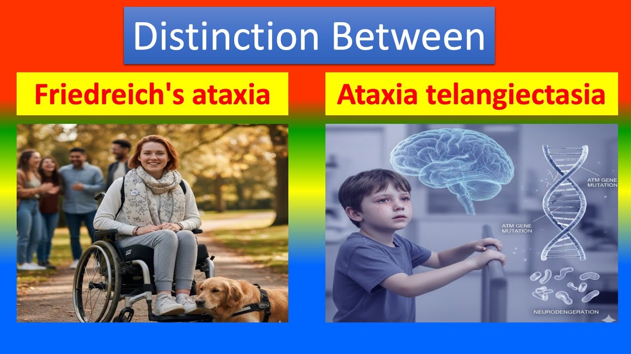 Differences between Friedreich’s Ataxia (FA) and Ataxia-Telangiectasia ...