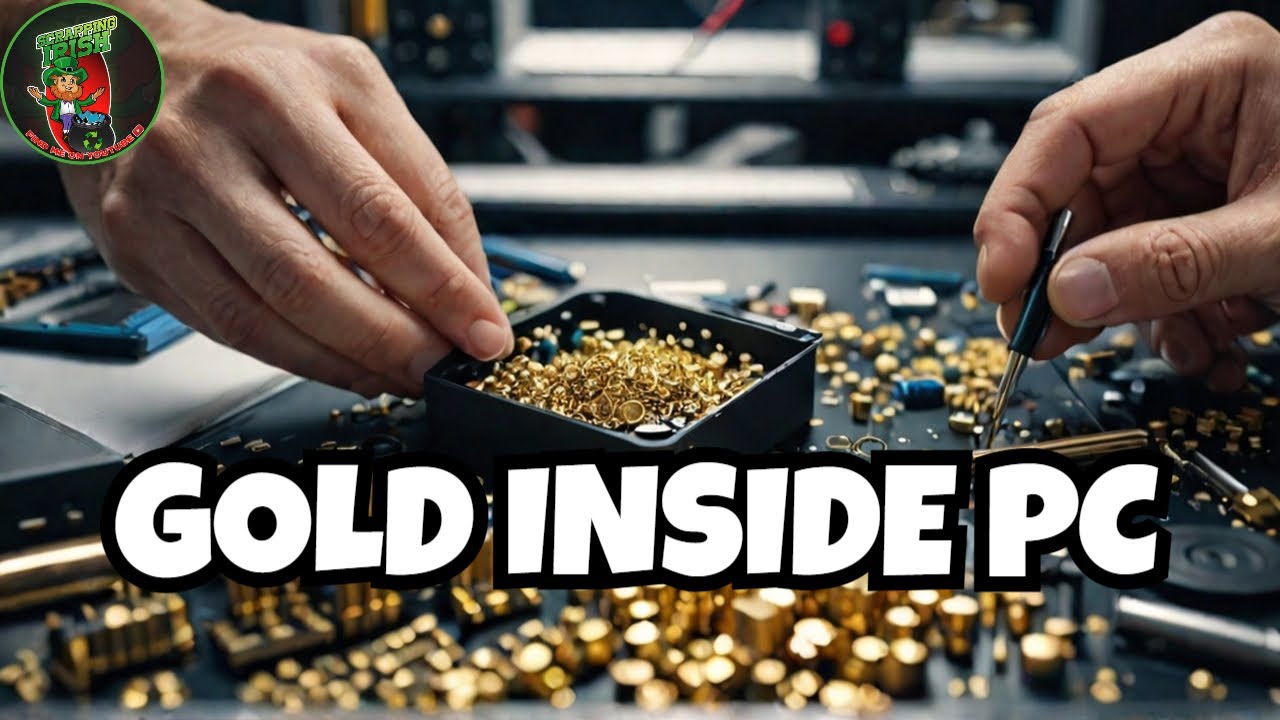 Unlocking GOLD From the Inside of an HP Desktop Computer! - YouTube