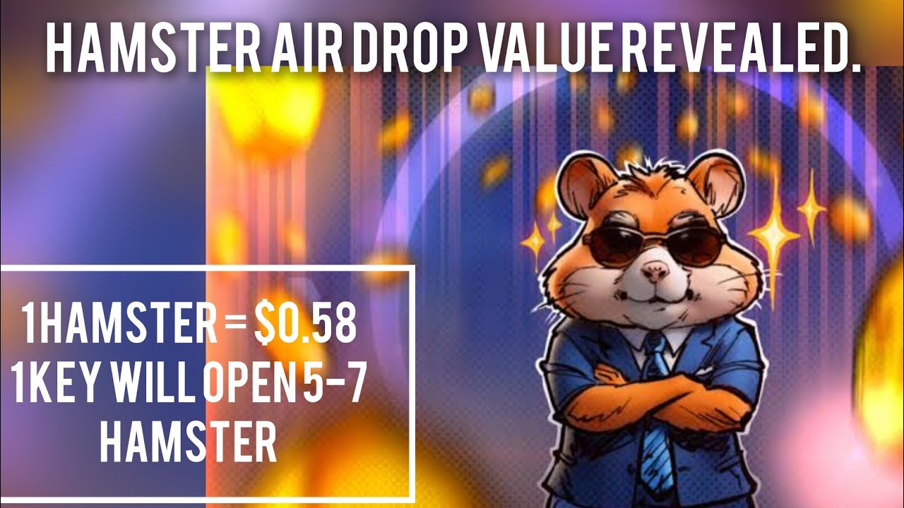 Hamster Combat keys and Air Drop value - YouTube