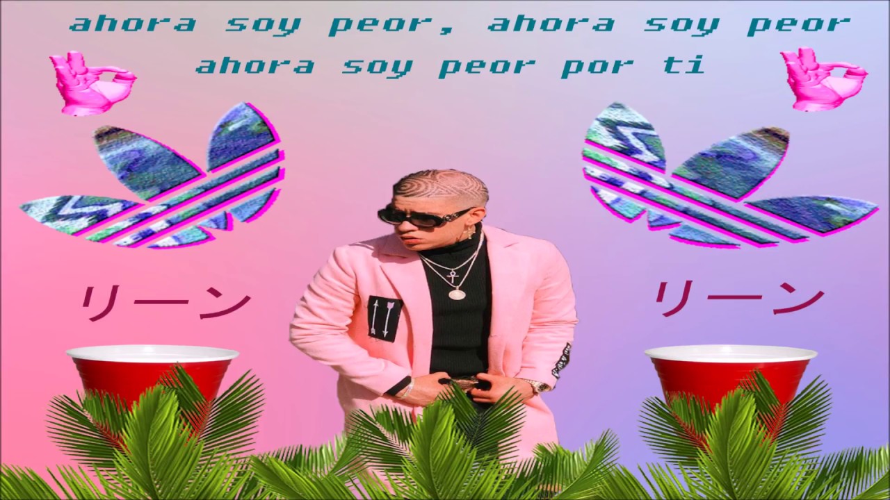 Bad Bunny - Ahora soy peor (v a p o r w a v e) - YouTube