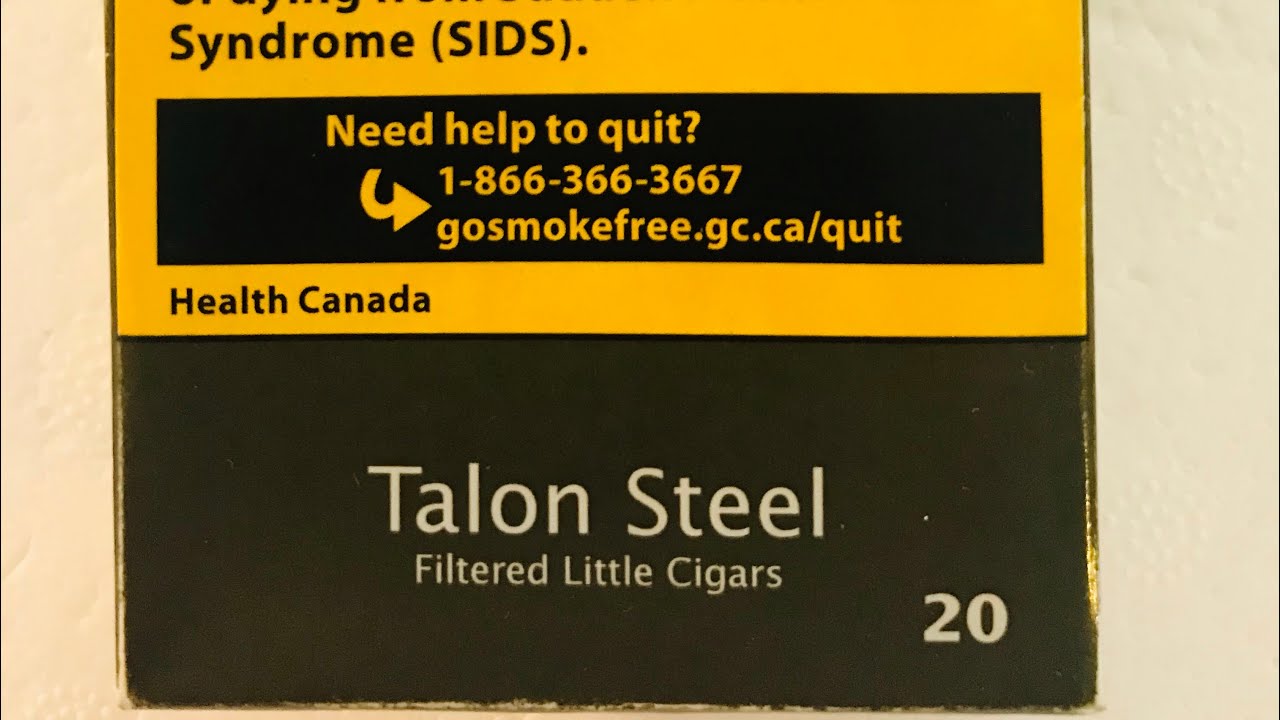 TALON STEEL !! Filtered Little Cigars. Absolutely amazing review you ...