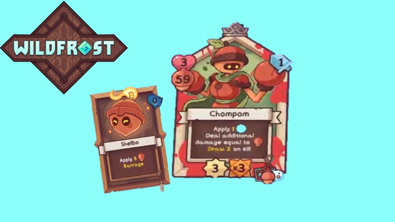 Chompom's Frenzy - Wildfrost 1.0.6 Gameplay - YouTube